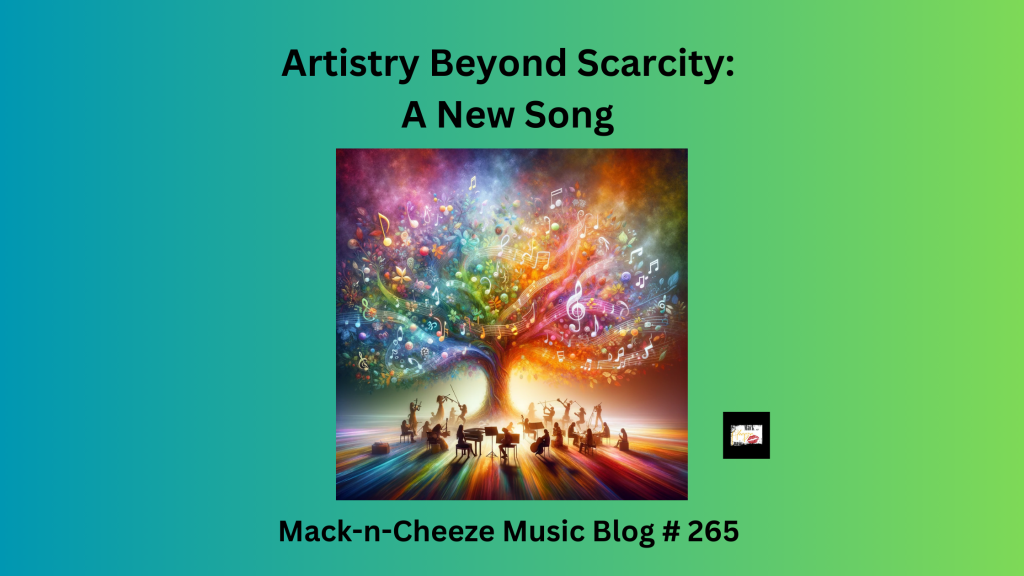 Artistry Beyond Scarcity: A New Song • Bryan at Mackncheeze