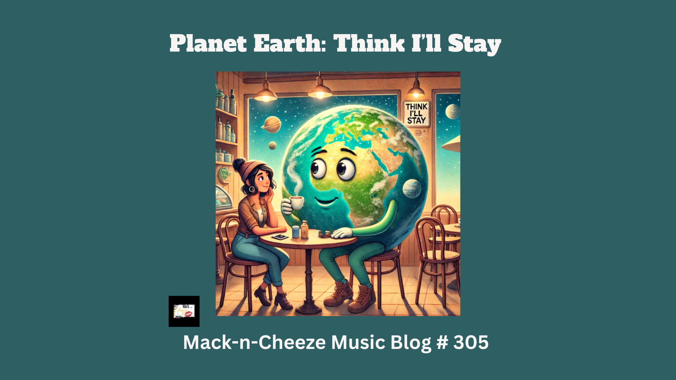 Planet Earth: Think I'll Stay • Bryan at Mackncheeze